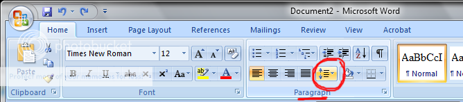 Ravie's MSWord and MSExcel tutorial channel: Paragraph Formatting: Line ...