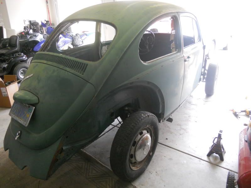69 VW Bug - Project | Dirt Bike Addicts